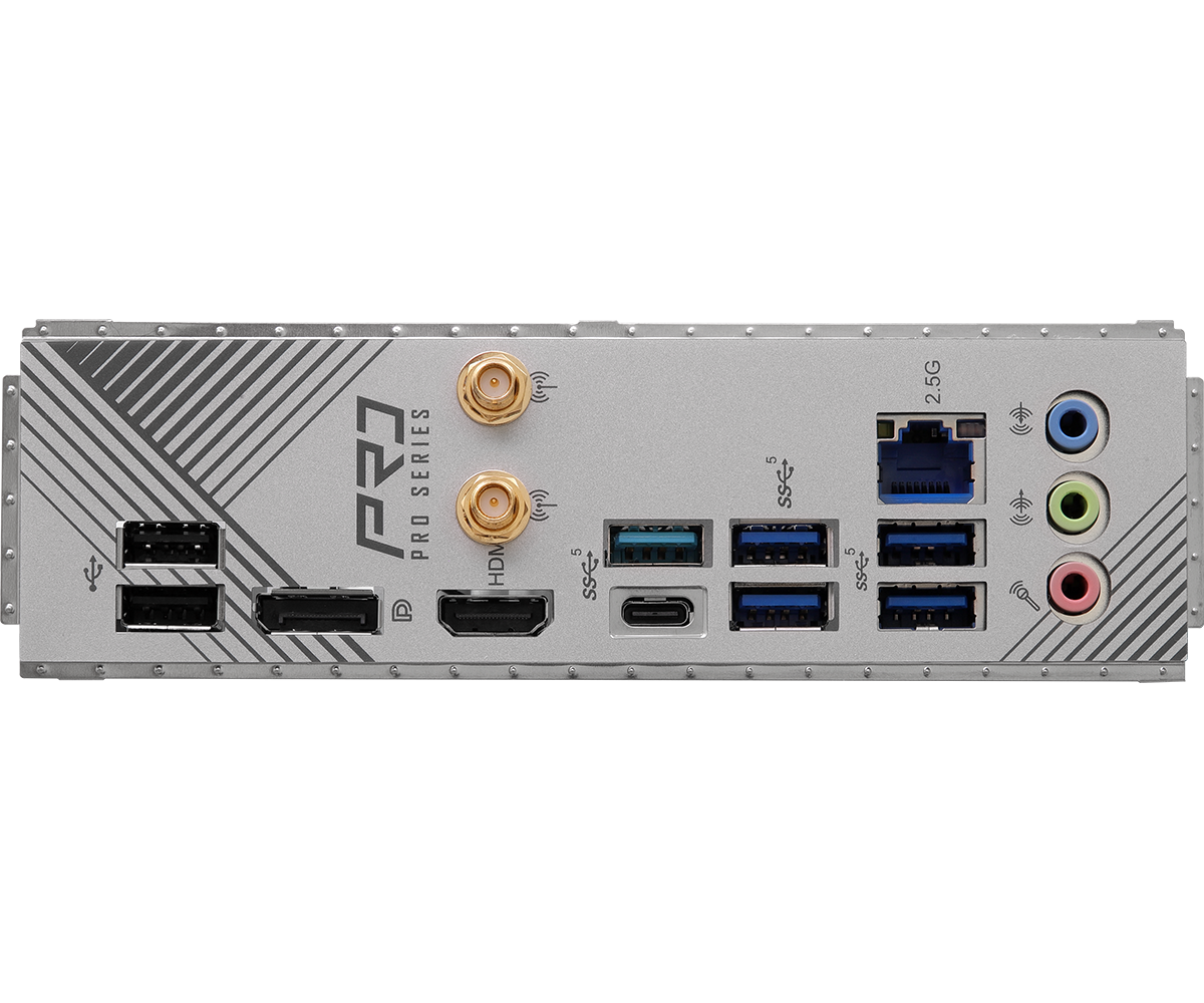ASRock > B760 Pro RS/D4 WiFi White