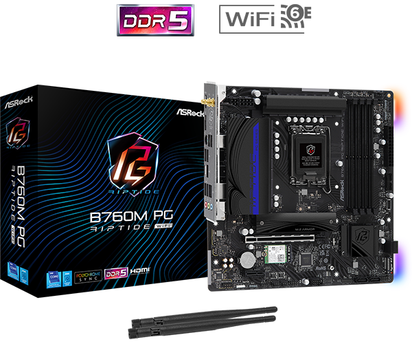 ASRock | B760M PG Riptide WiFi