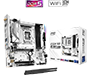 ASRock > B760M Pro RS WiFi White