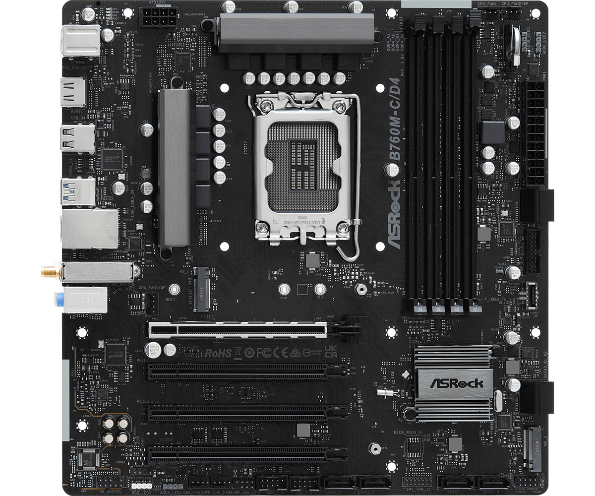 ASRock > B760M-C/D4
