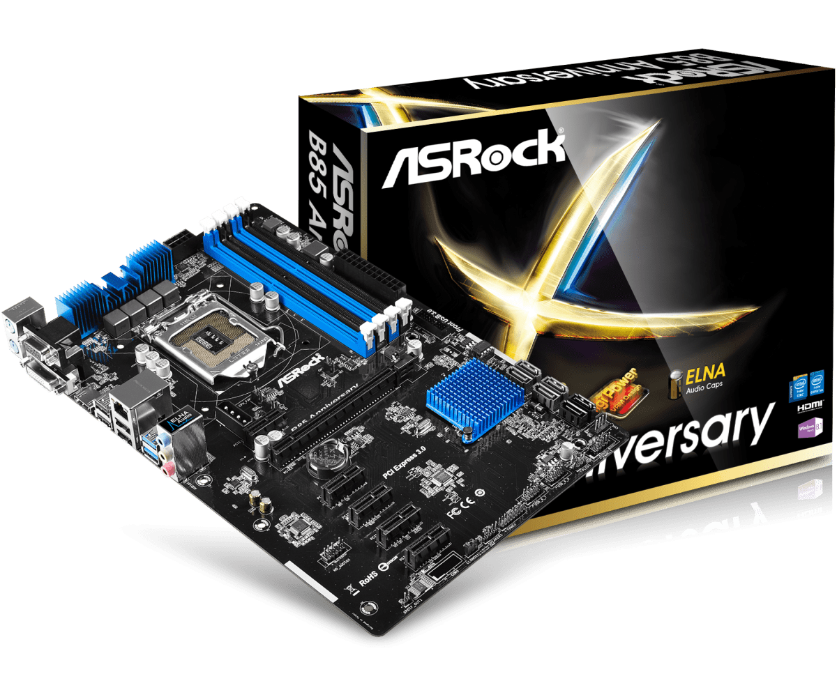 ASRock > B85 Anniversary