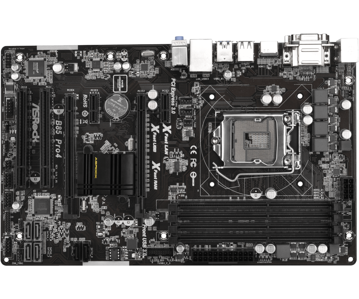 ASRock > B85 Pro4