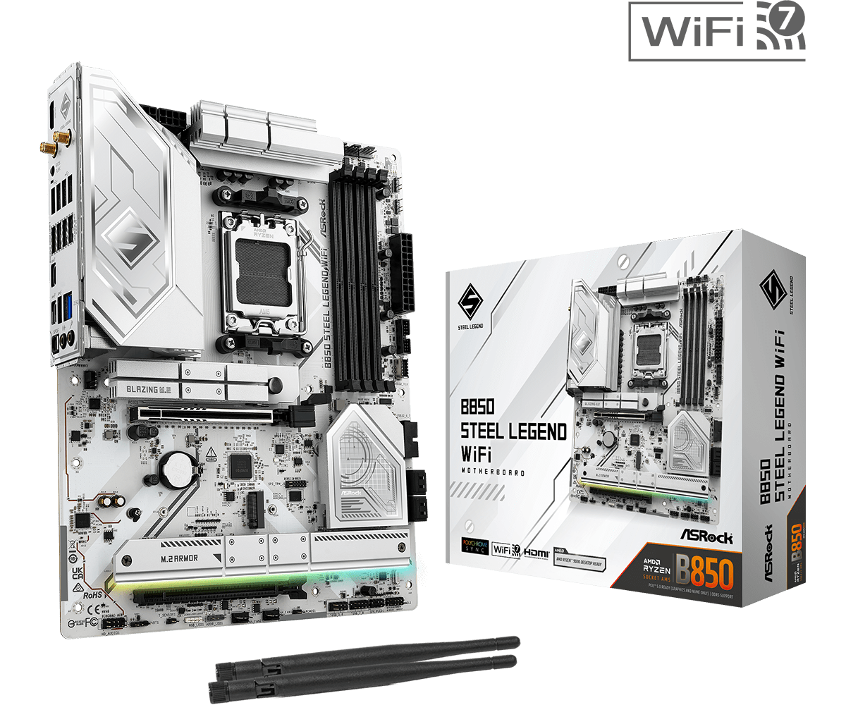 ASRock > B850 Steel Legend WiFi
