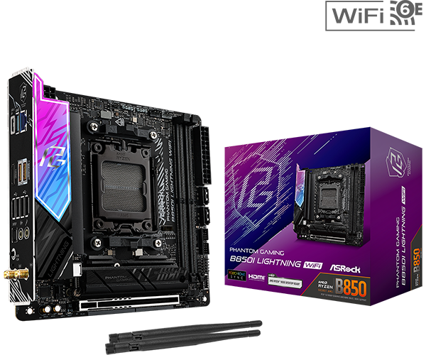 华擎科技 | B850I Lightning WiFi