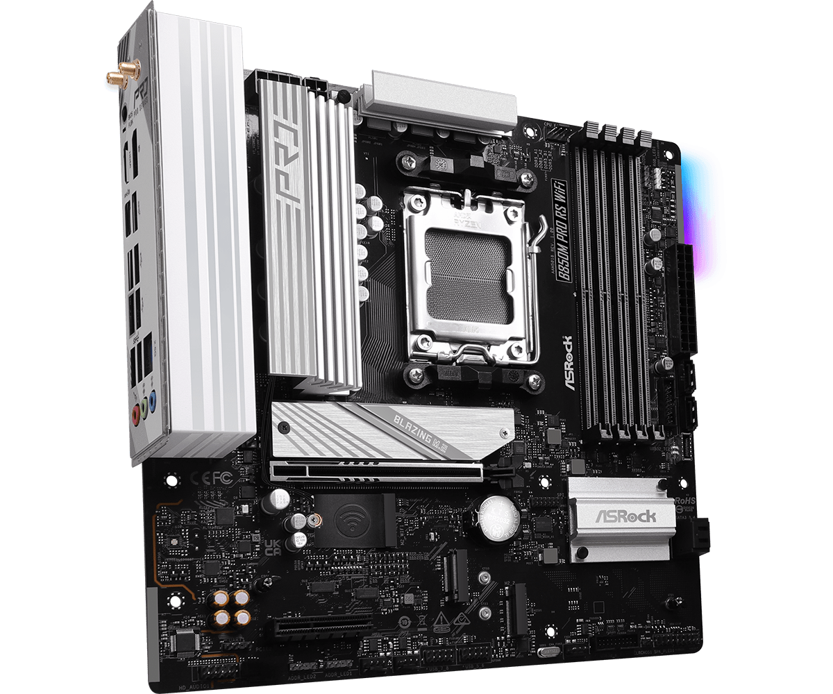 MB AM5 ASRock B850M PRO RS WIFI mATX Factor de forma a placi - ATEHNO