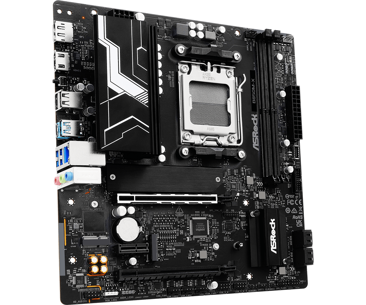 ASRock > B850M-X