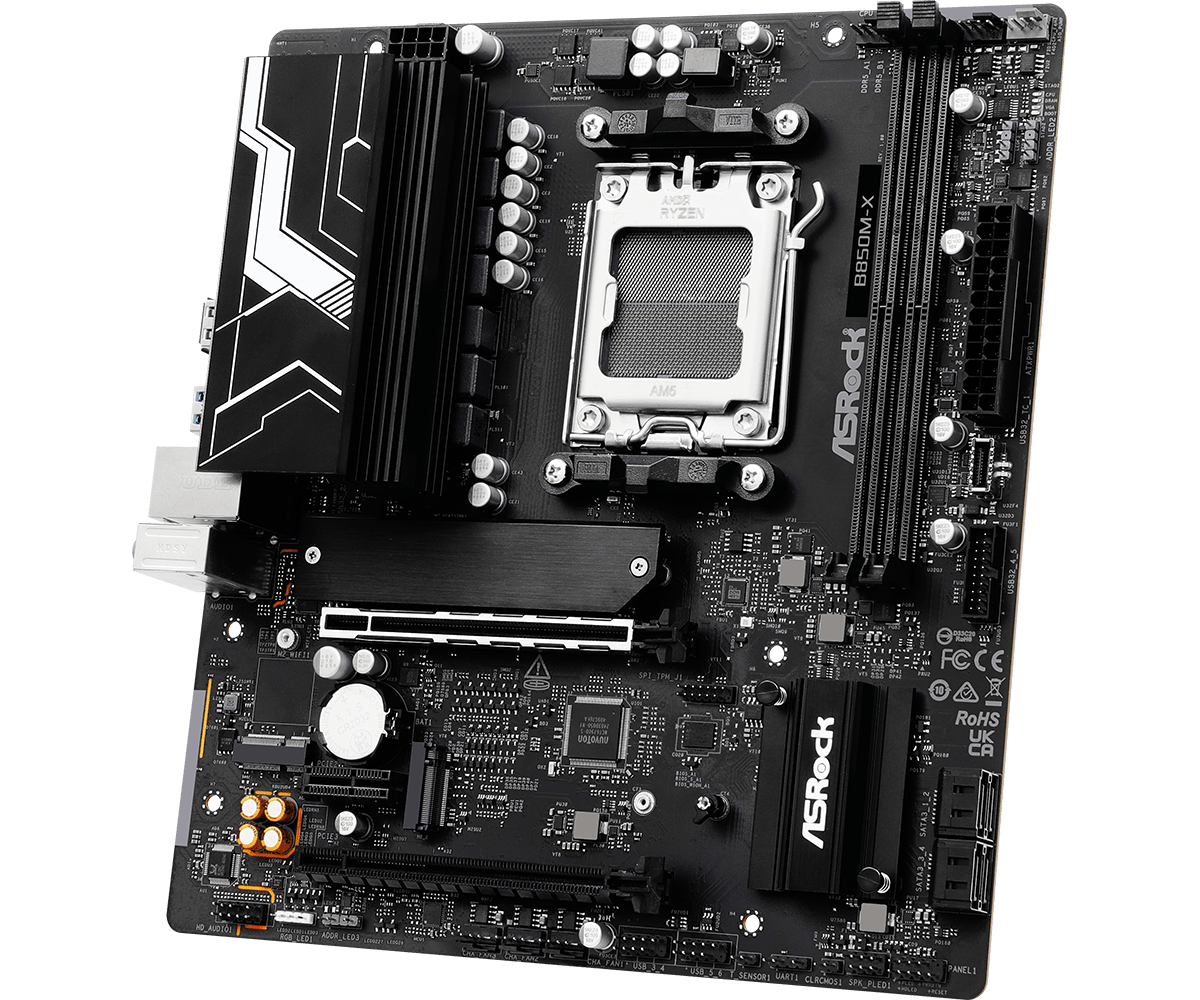 ASRock > B850M-X