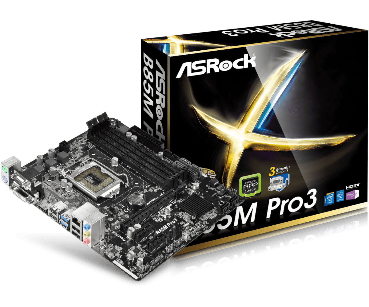 ASRock > B85M Pro3