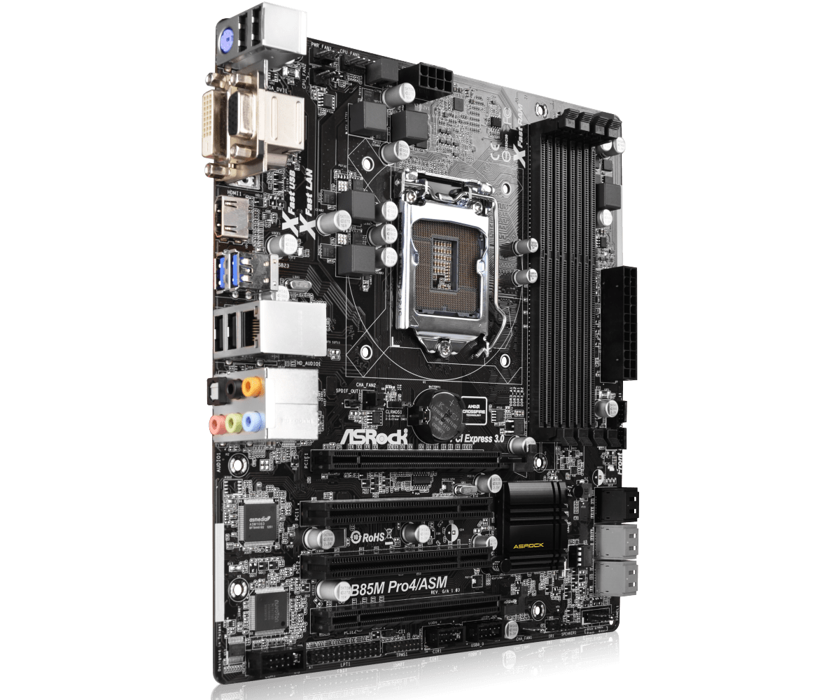ASRock > B85M Pro4/ASM