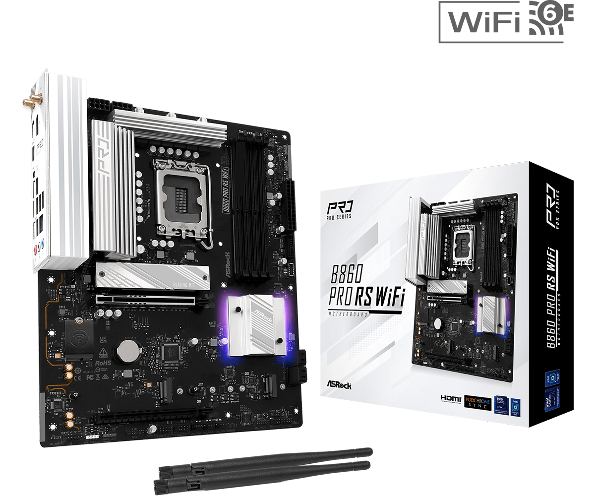 ASRock > B860 Pro RS WiFi