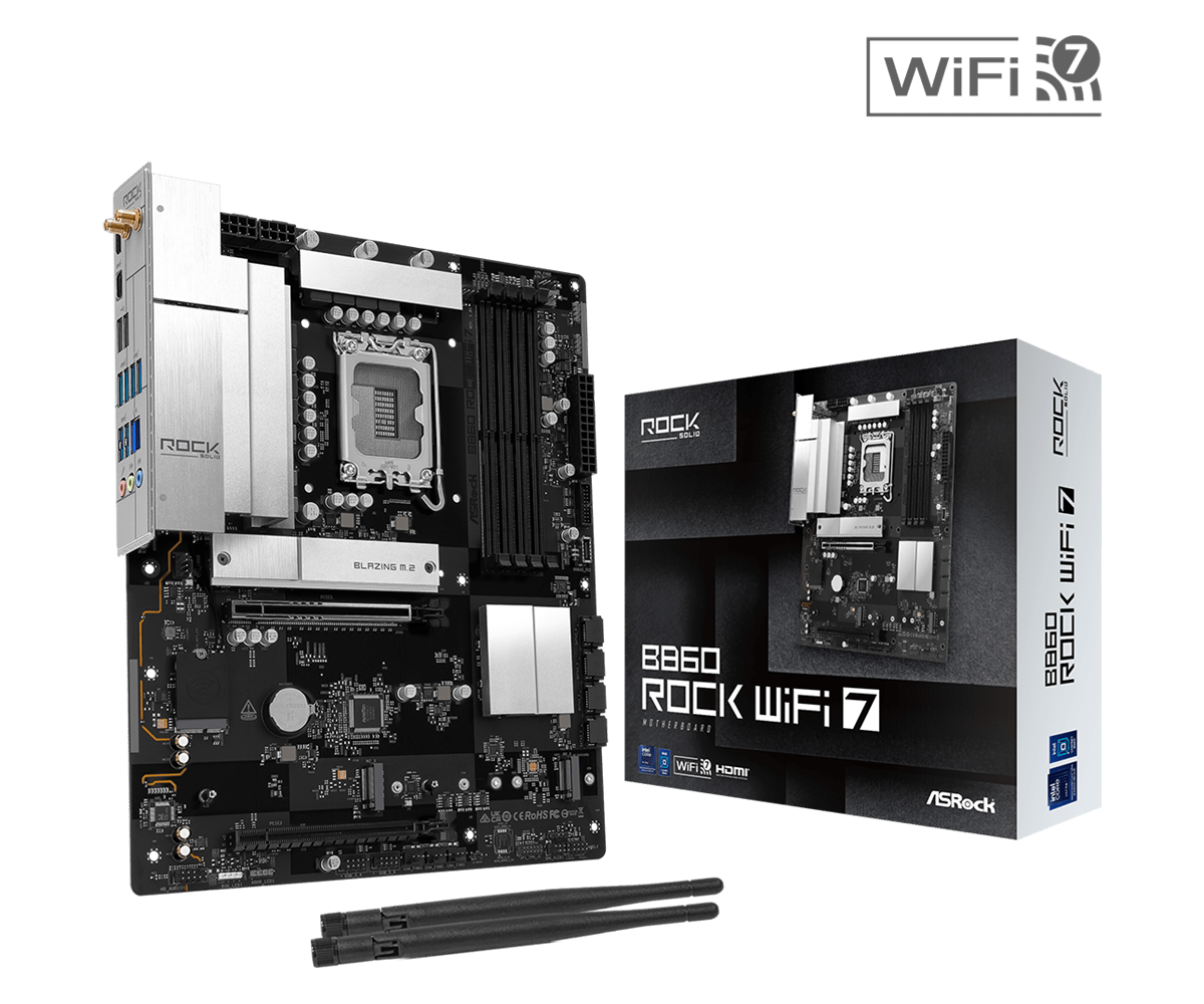 ASRock > B860 Rock WiFi 7