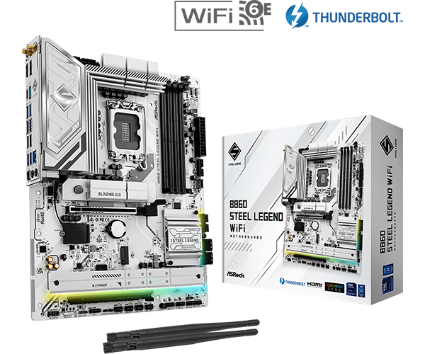 ASRock > B860 Steel Legend WiFi