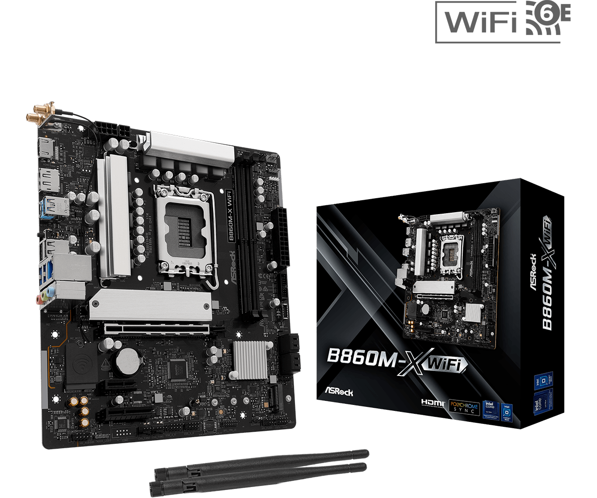 ASRock > B860M-X WiFi