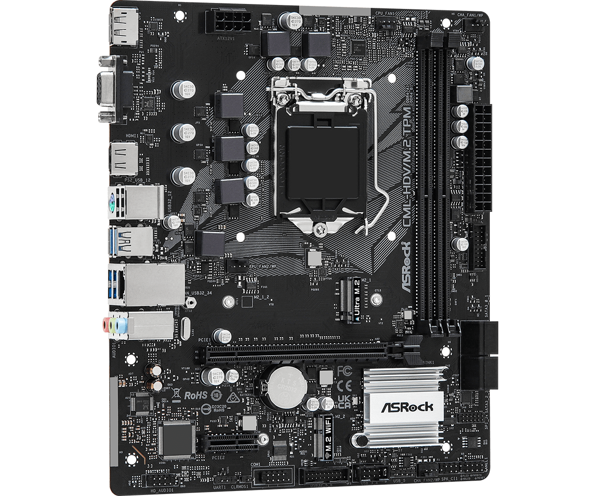 ASRock > CML-HDV/M.2 TPM R2.0
