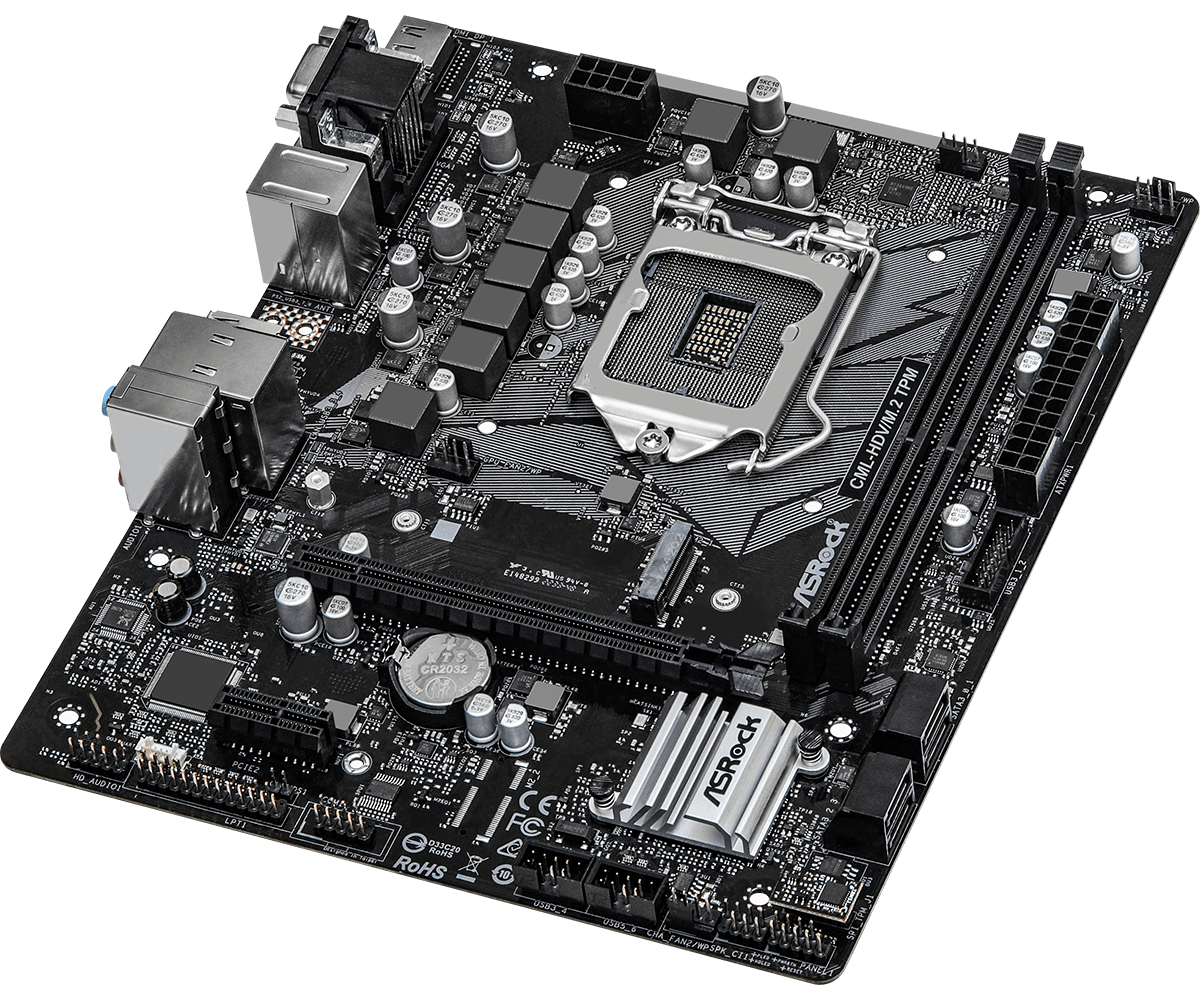 ASRock > CML-HDV/M.2 TPM