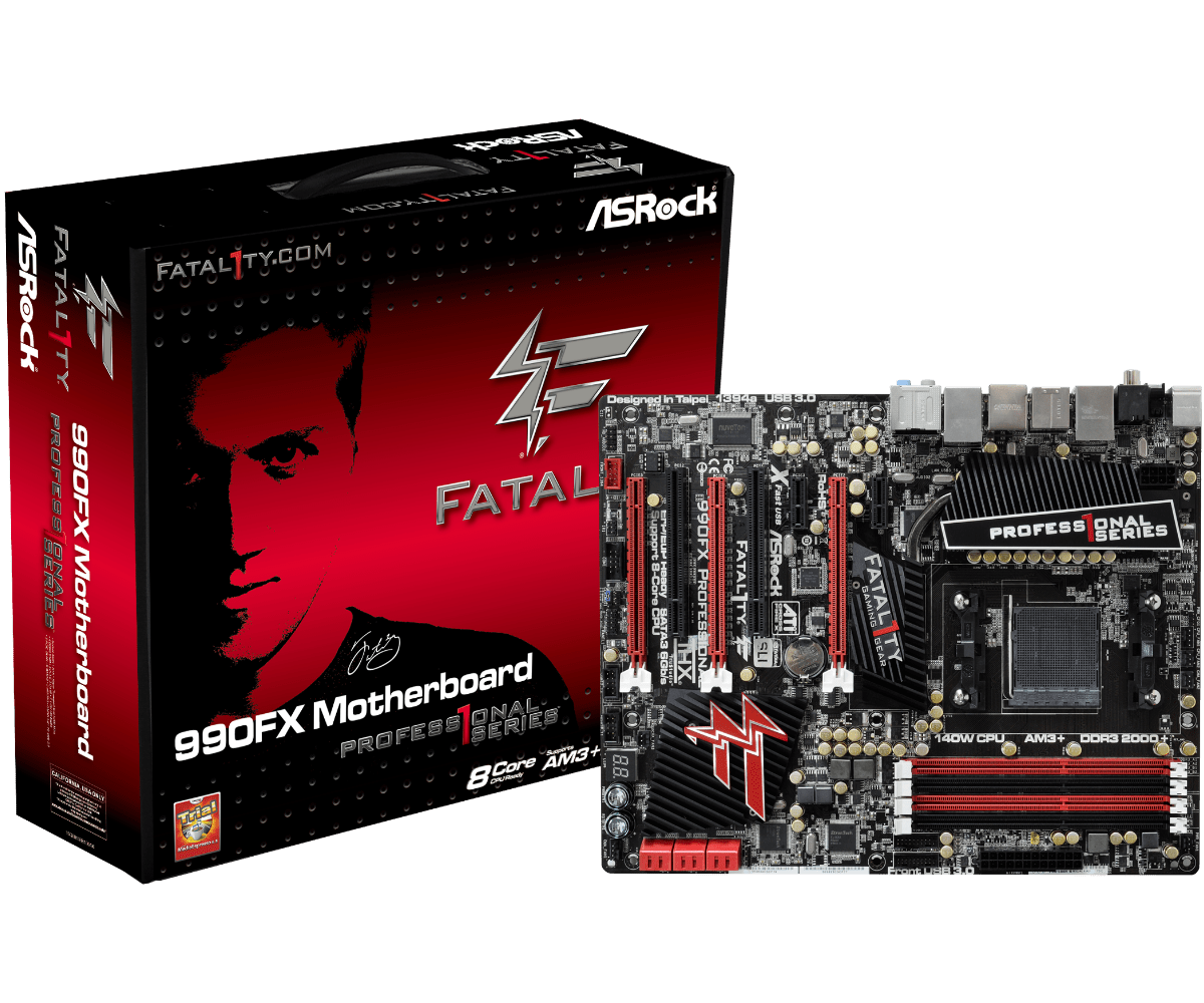 ASRock > Fatal1ty 990FX Professional