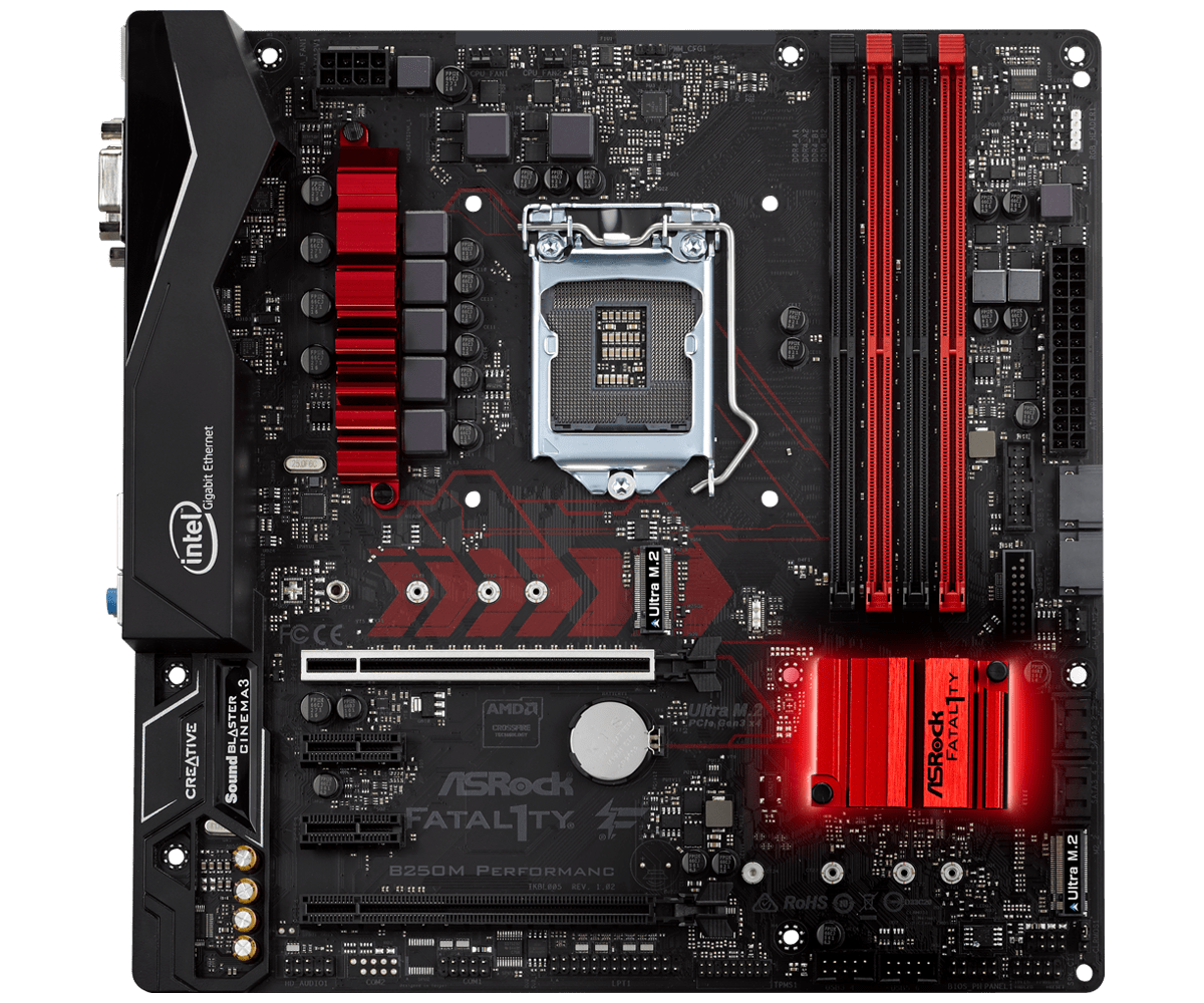ASRock > Fatal1ty B250M Performance