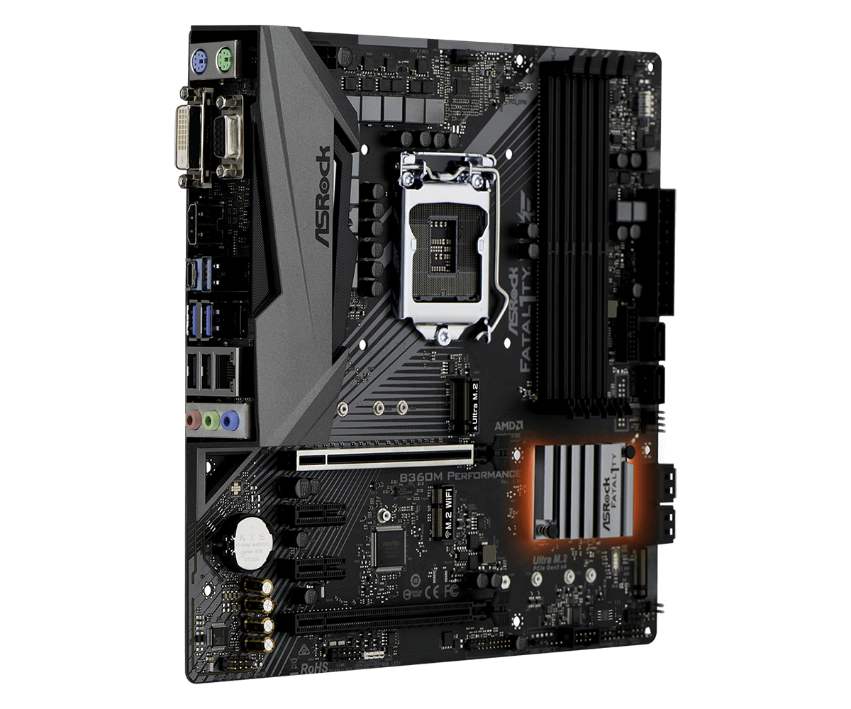 ASRock > Fatal1ty B360M Performance