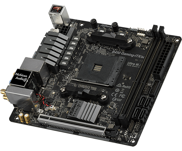 ASRock > Fatal1ty B450 Gaming-ITX/ac