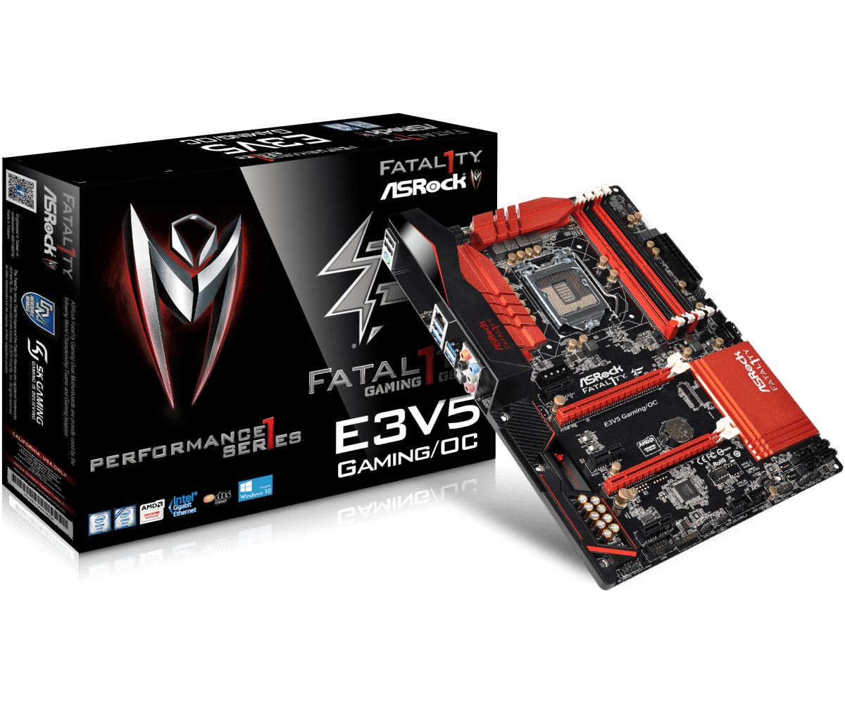 ASRock > Fatal1ty E3V5 Performance Gaming/OC