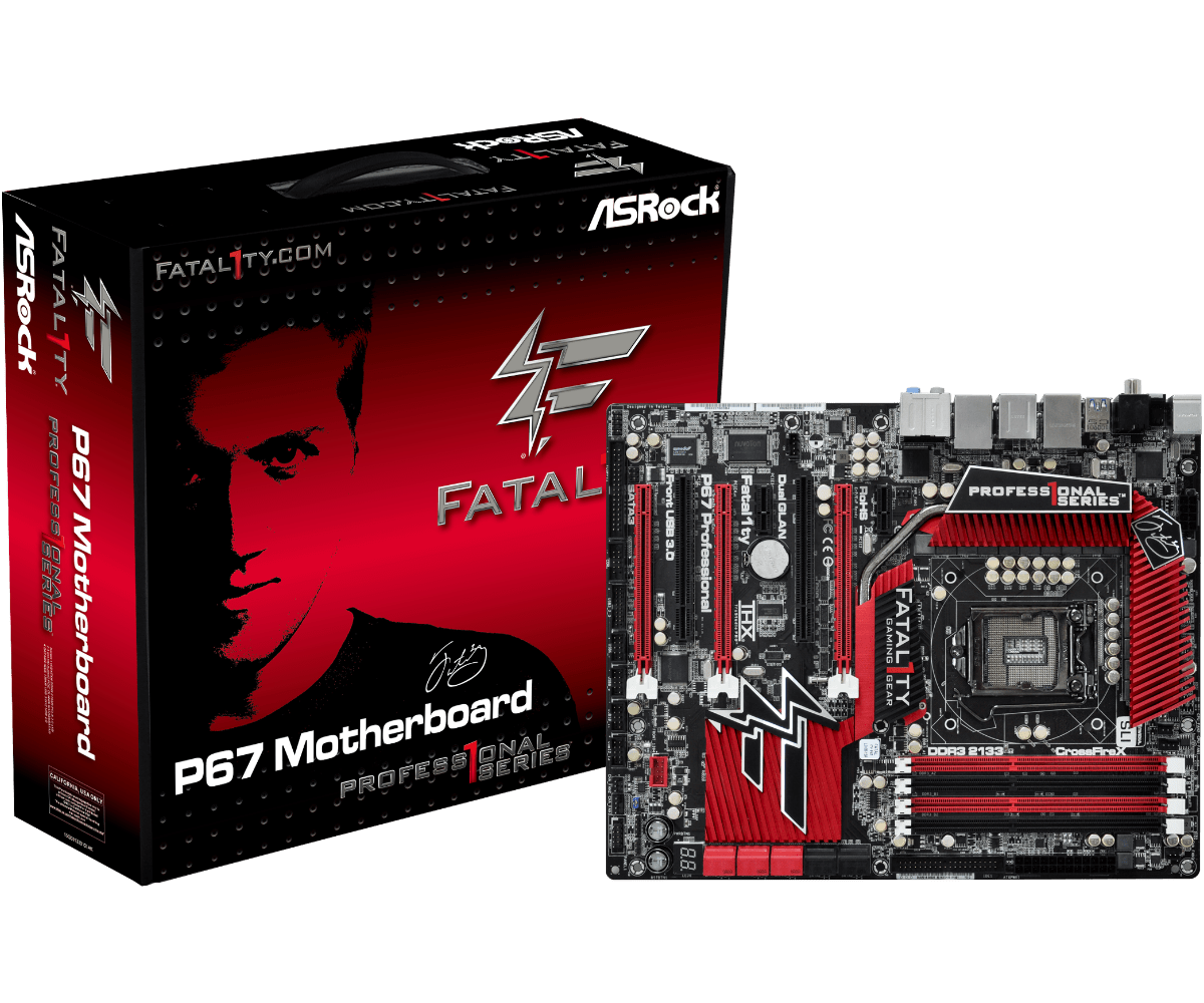 ASRock > Fatal1ty P67 Professional