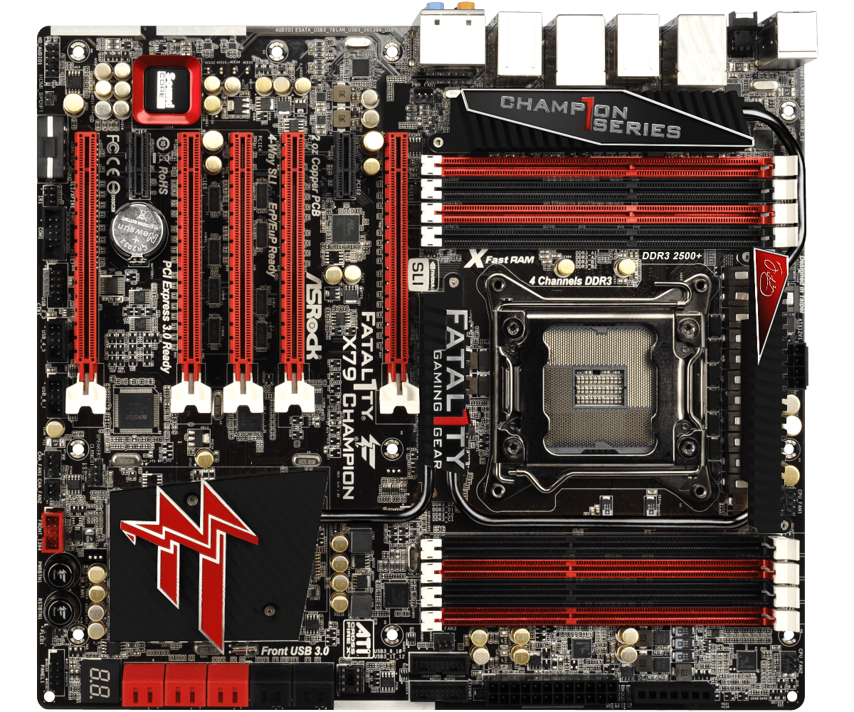 ASRock > Fatal1ty X79 Champion