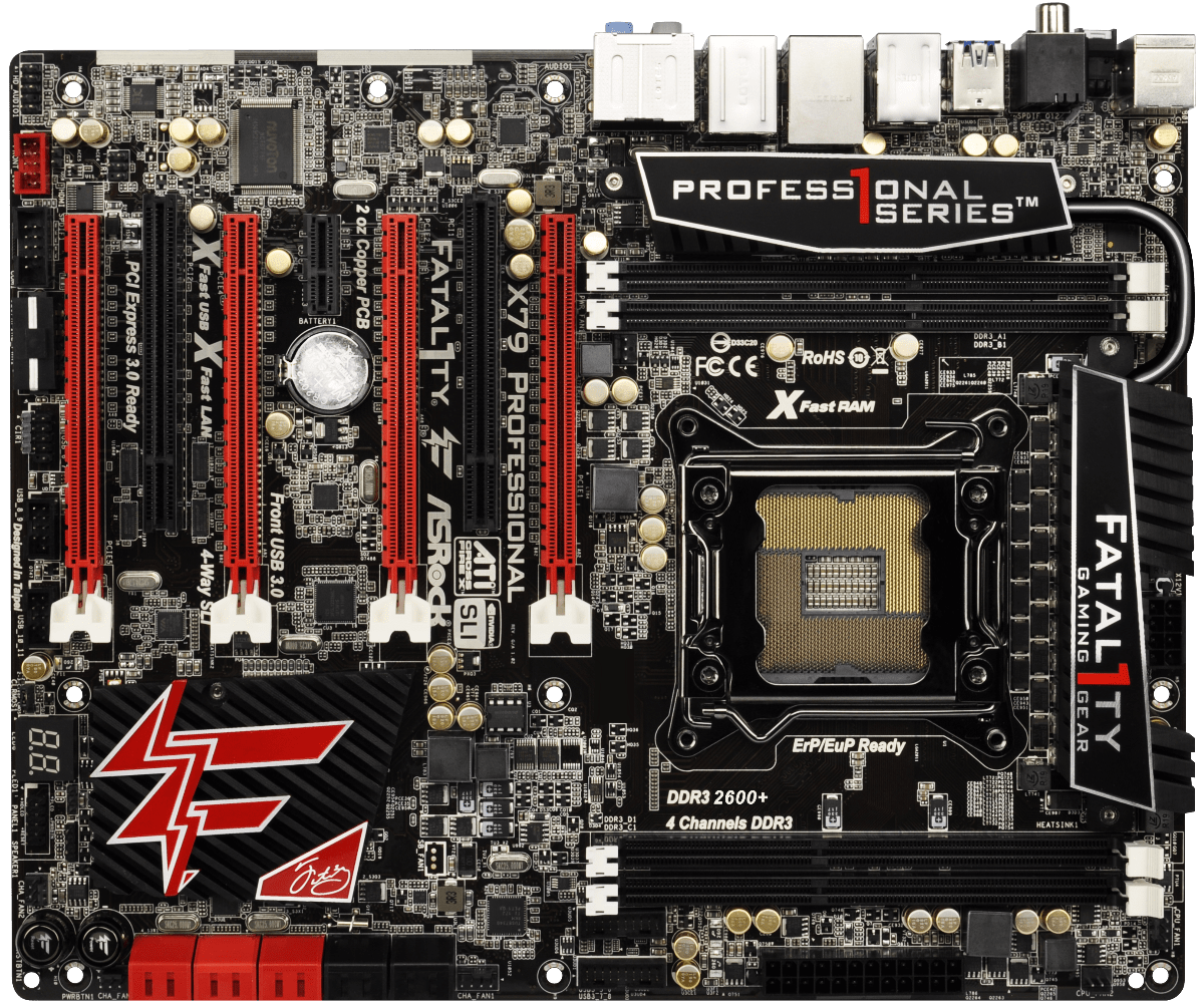 ASRock > Fatal1ty X79 Professional
