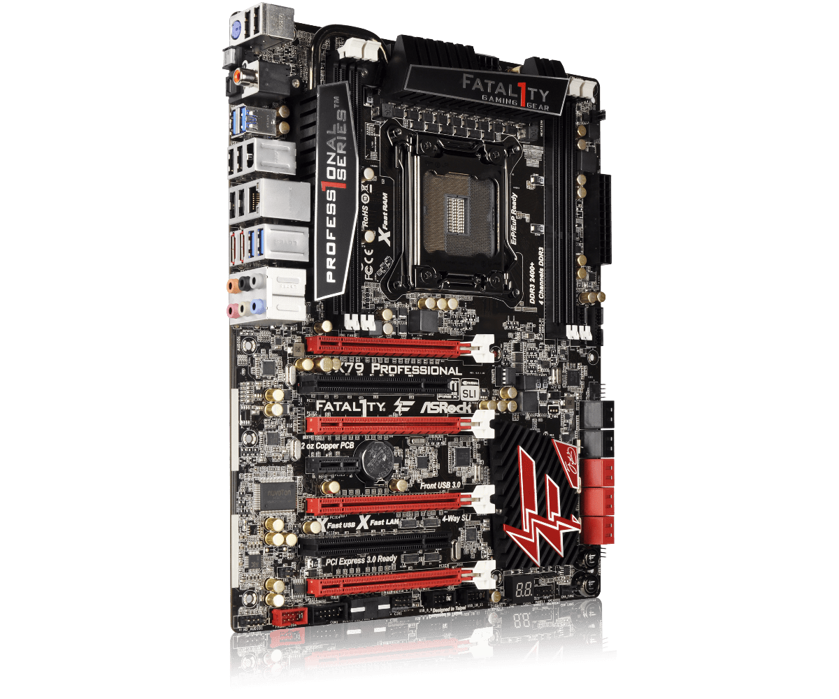 ASRock > Fatal1ty X79 Professional