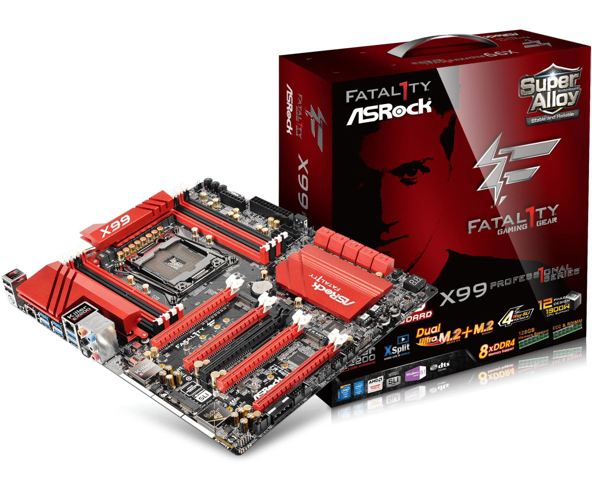 ASRock > Fatal1ty X99 Professional