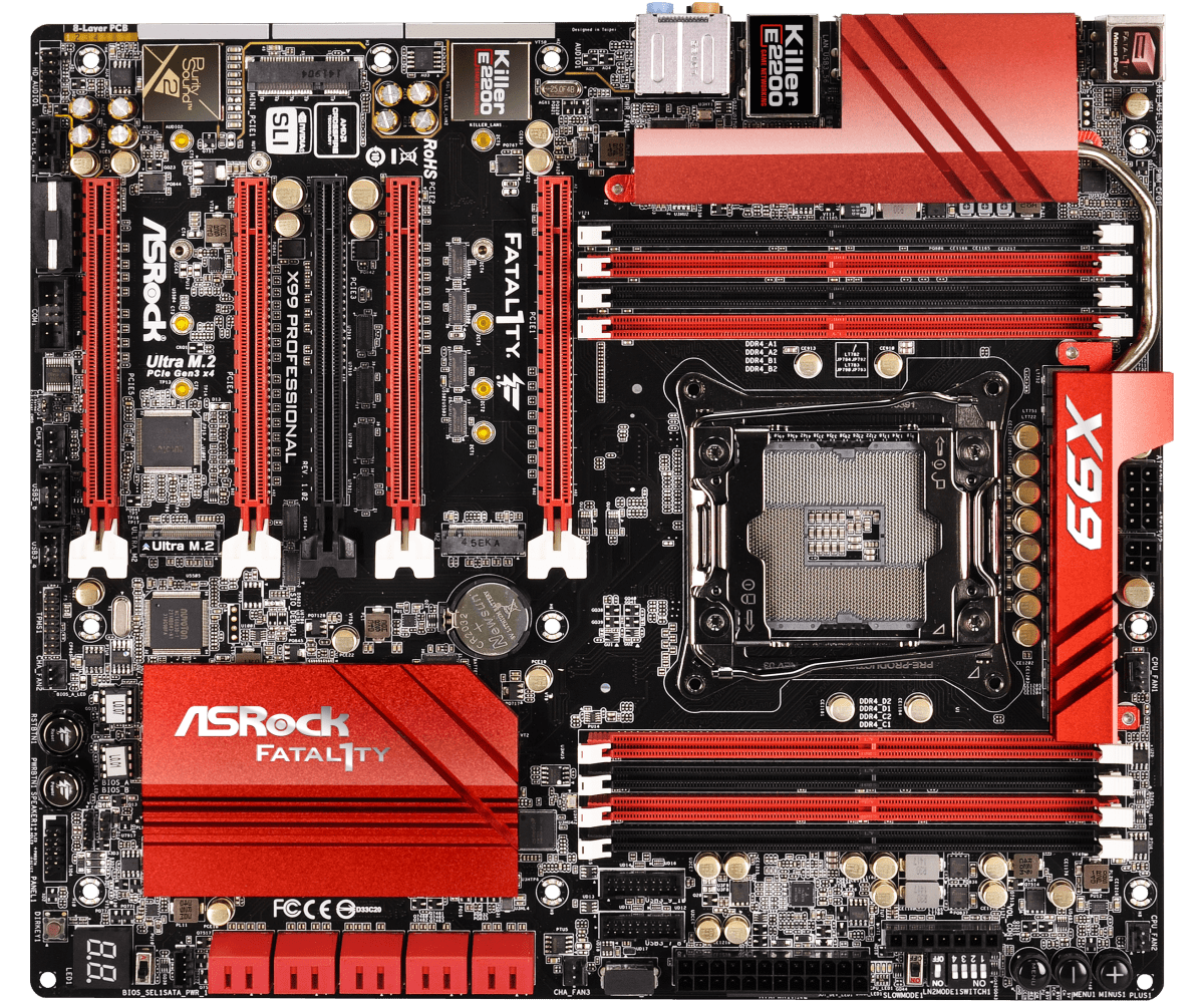ASRock > Fatal1ty X99 Professional