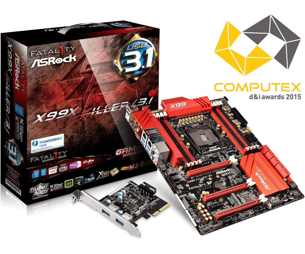 ASRock > Fatal1ty X99X Killer/3.1