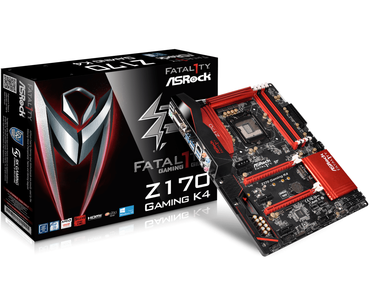 ASRock > Fatal1ty Z170 Gaming K4