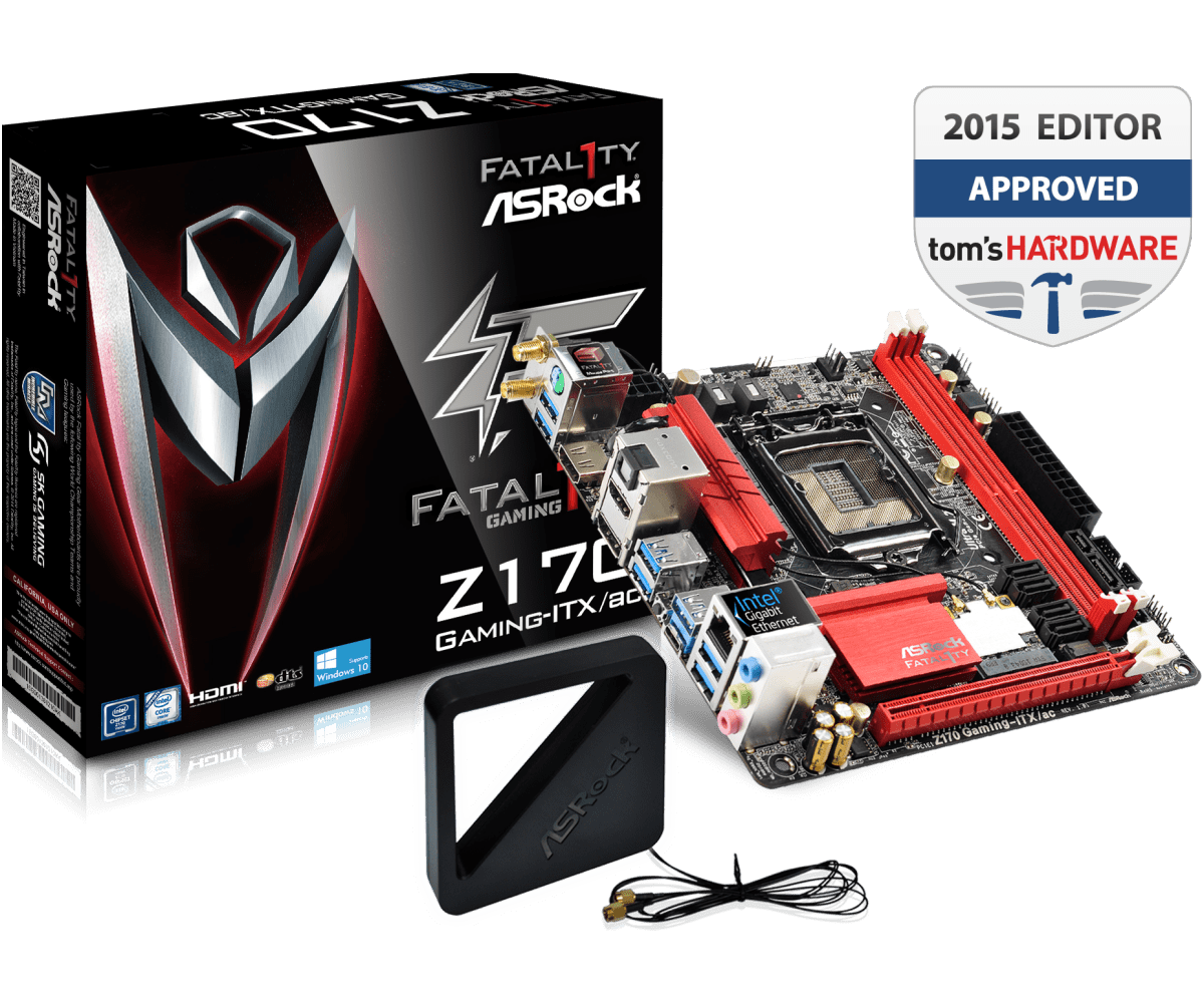 ASRock > Fatal1ty Z170 Gaming-ITX/ac