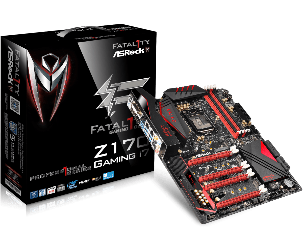 ASRock > Fatal1ty Z170 Professional Gaming i7