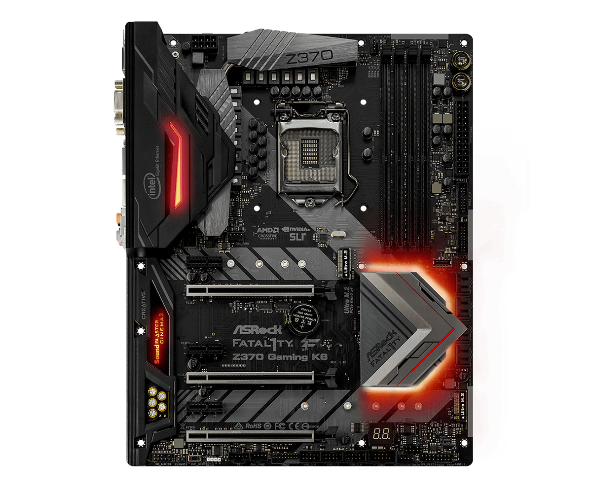 ASRock > Fatal1ty Z370 Gaming K6