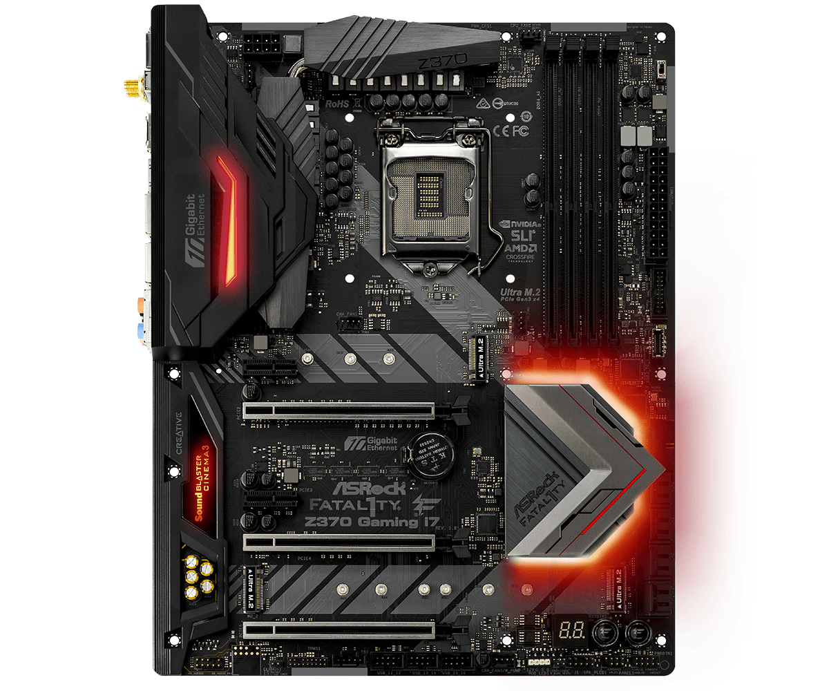 ASRock > Fatal1ty Z370 Professional Gaming i7