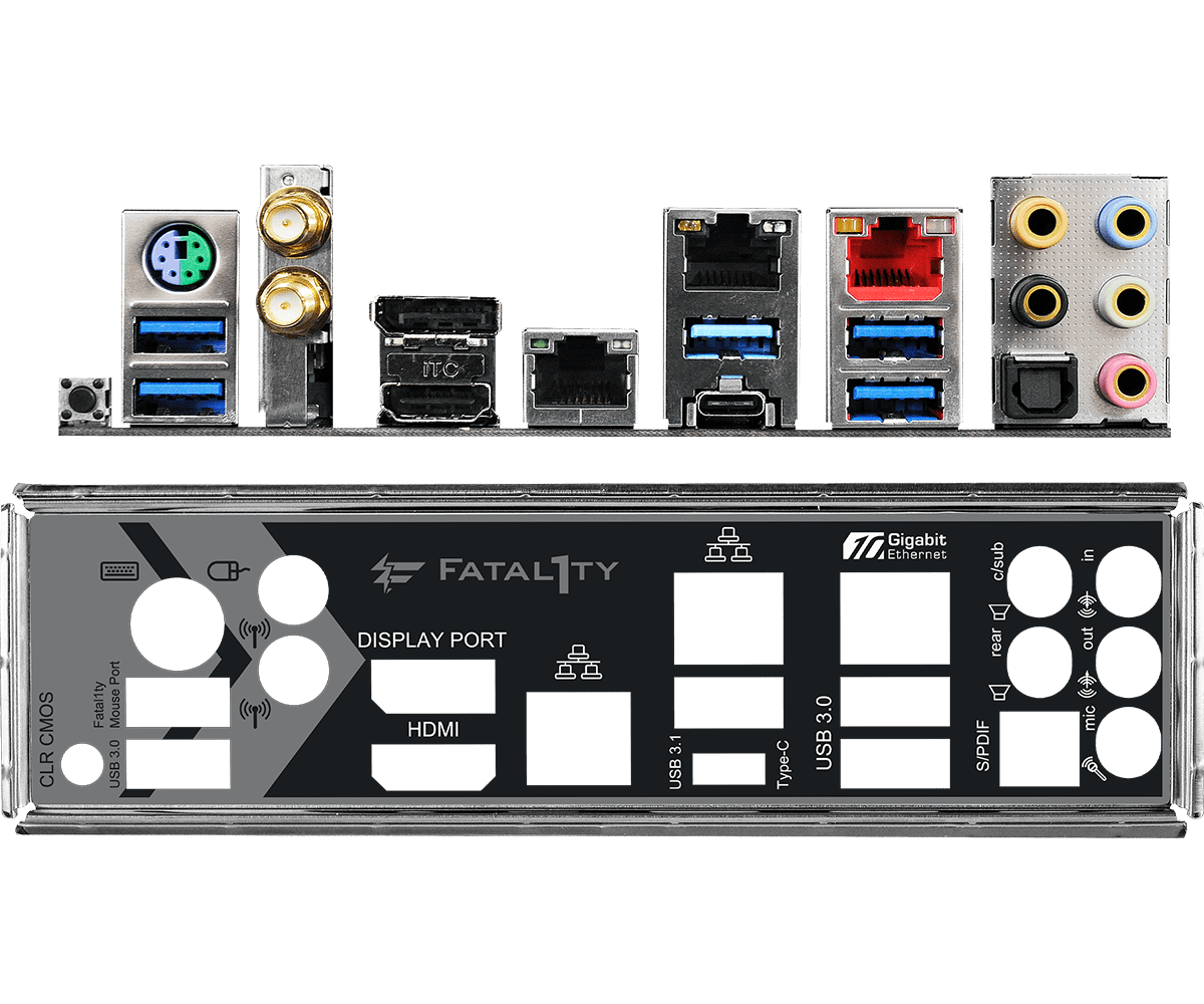 ASRock > Fatal1ty Z370 Professional Gaming i7