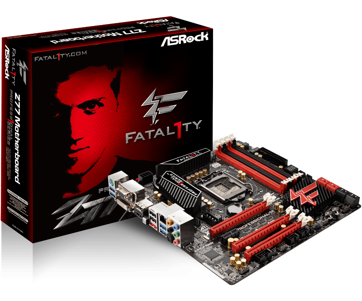 ASRock > Fatal1ty Z77 Professional-M