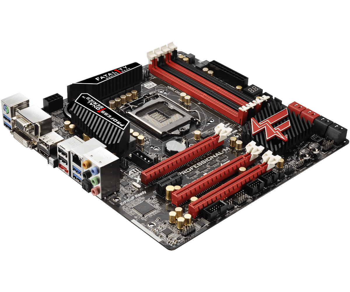 ASRock > Fatal1ty Z77 Professional-M