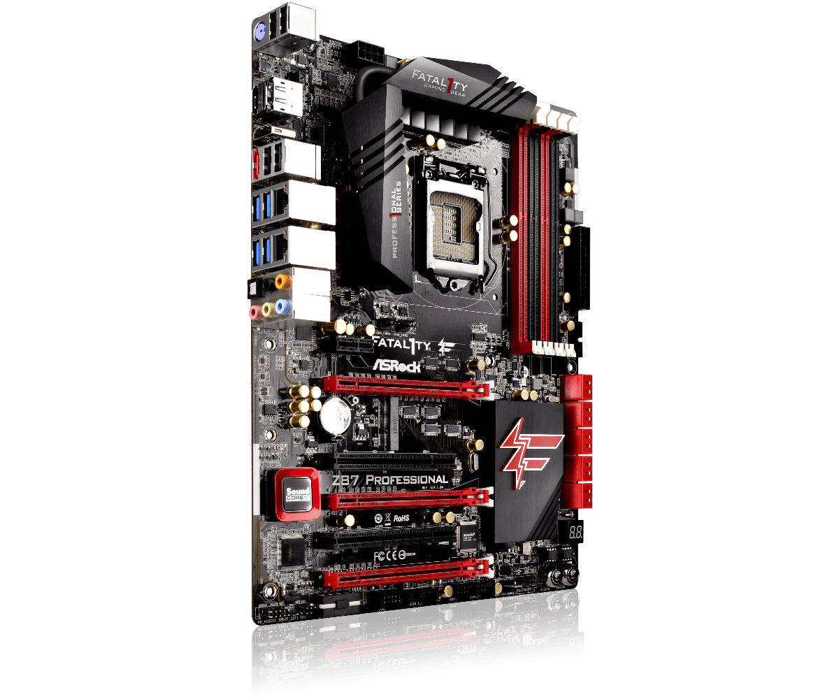 ASRock > Fatal1ty Z87 Professional