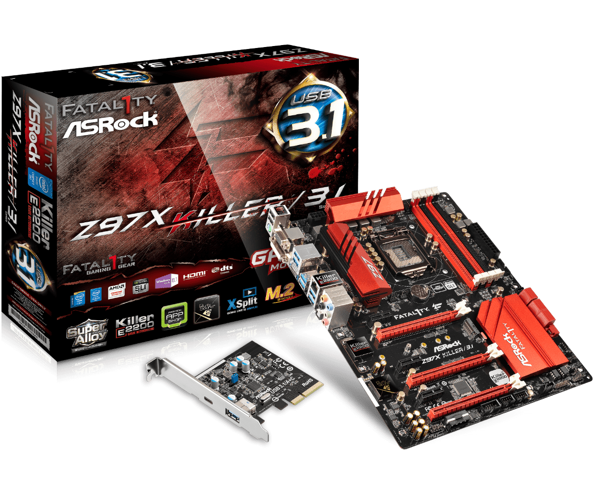 ASRock > Fatal1ty Z97X Killer/3.1