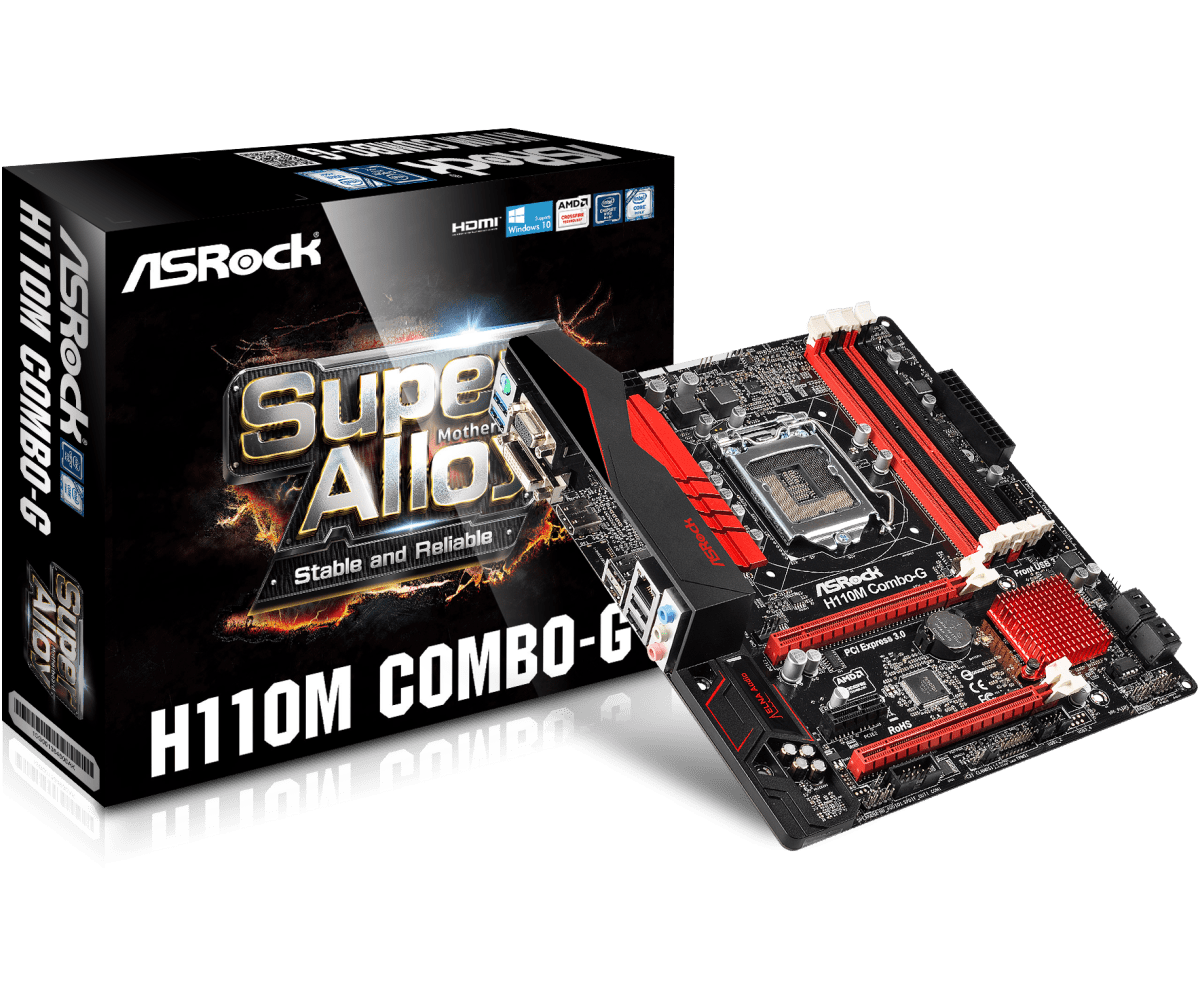 ASRock > H110M Combo-G