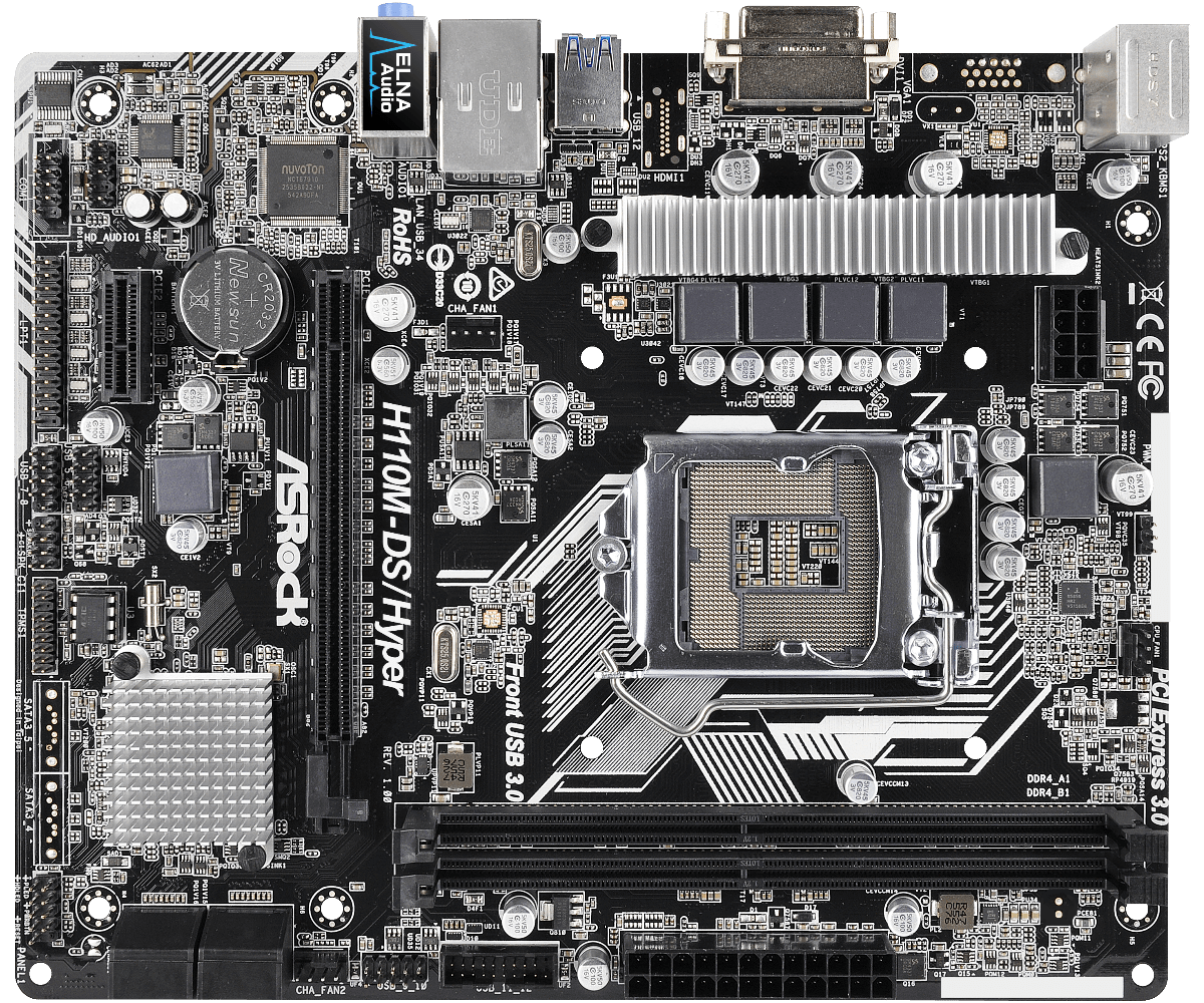 ASRock > H110M-DS/Hyper