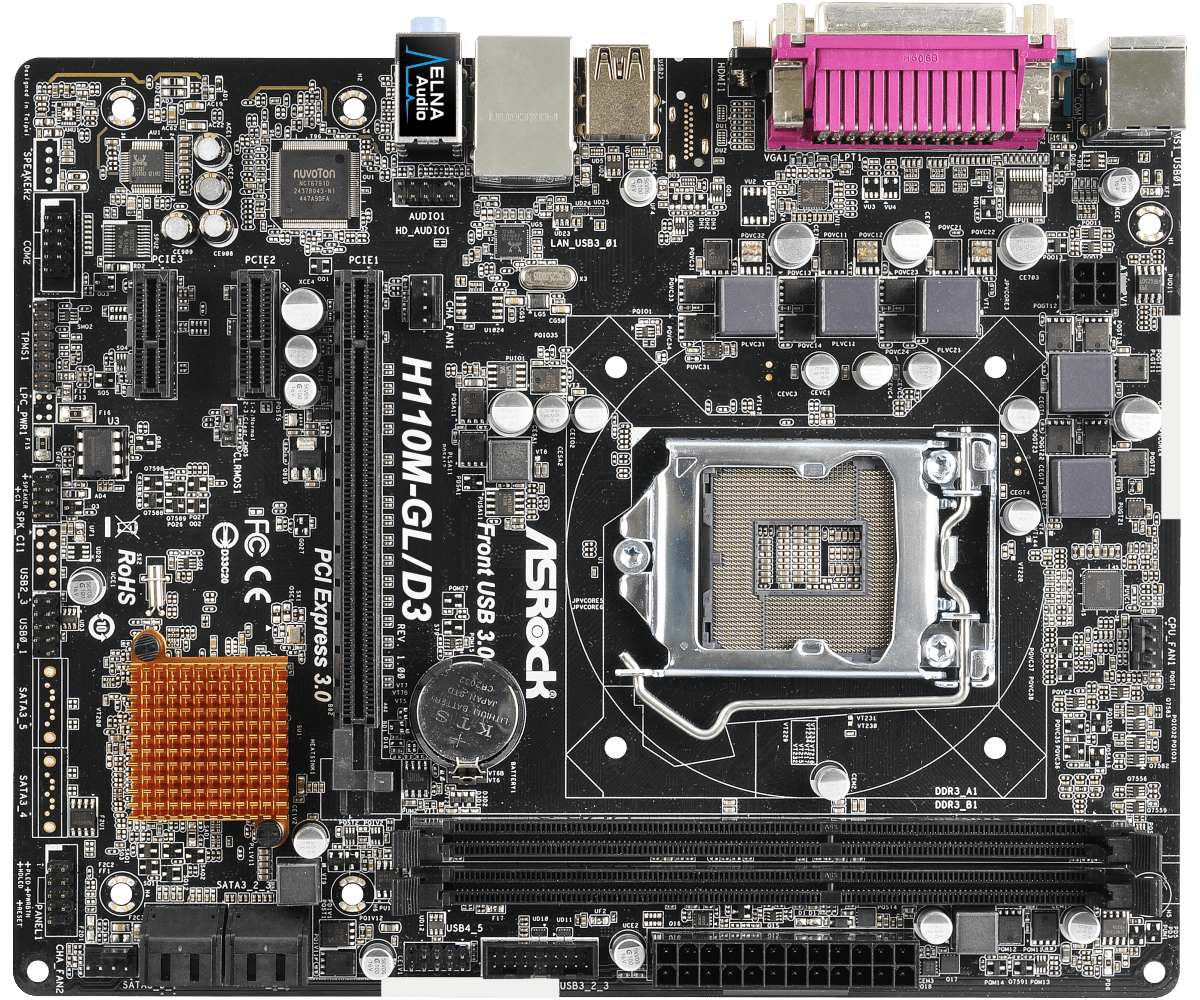 ASRock > H110M-GL/D3