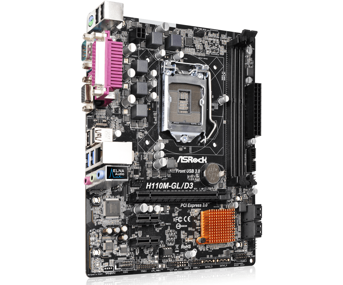 ASRock > H110M-GL/D3