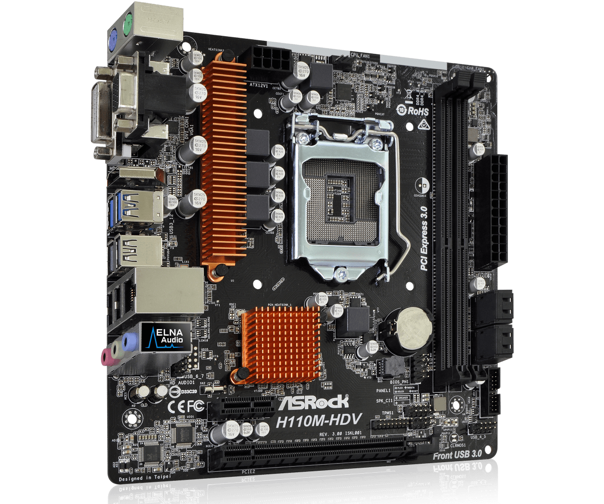 ASRock > H110M-HDV R3.0