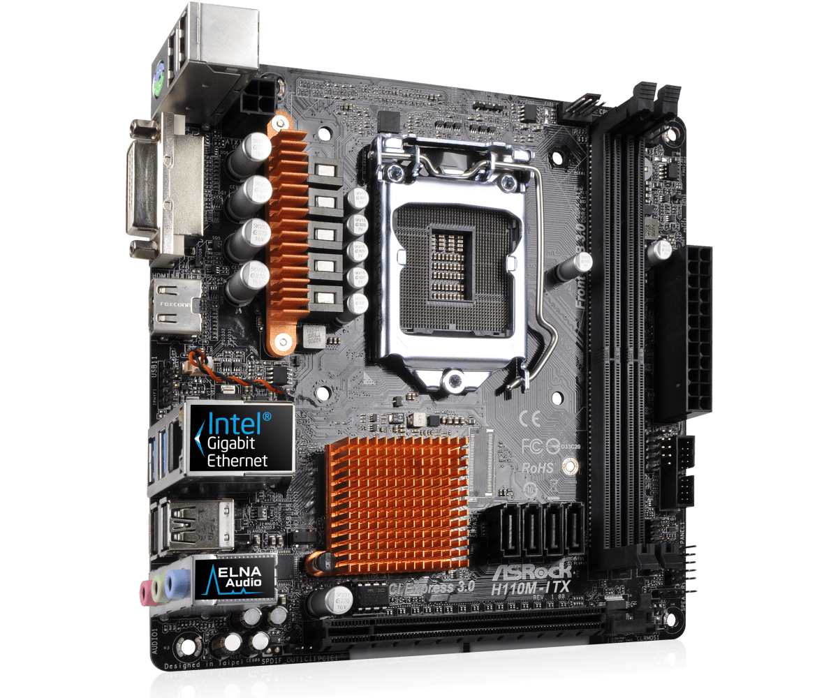 ASRock > H110M-ITX