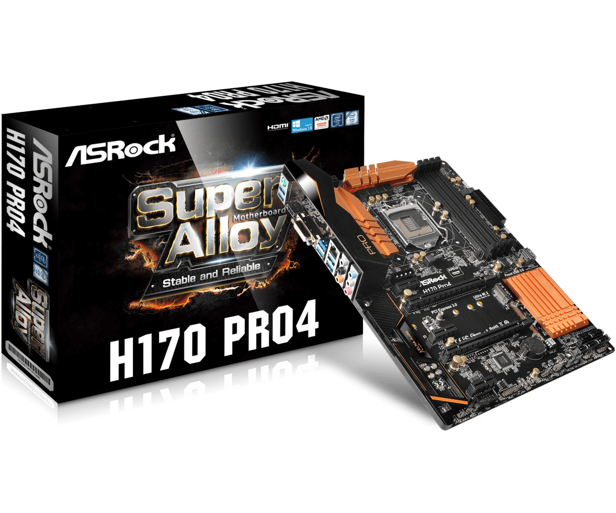ASRock > H170 Pro4