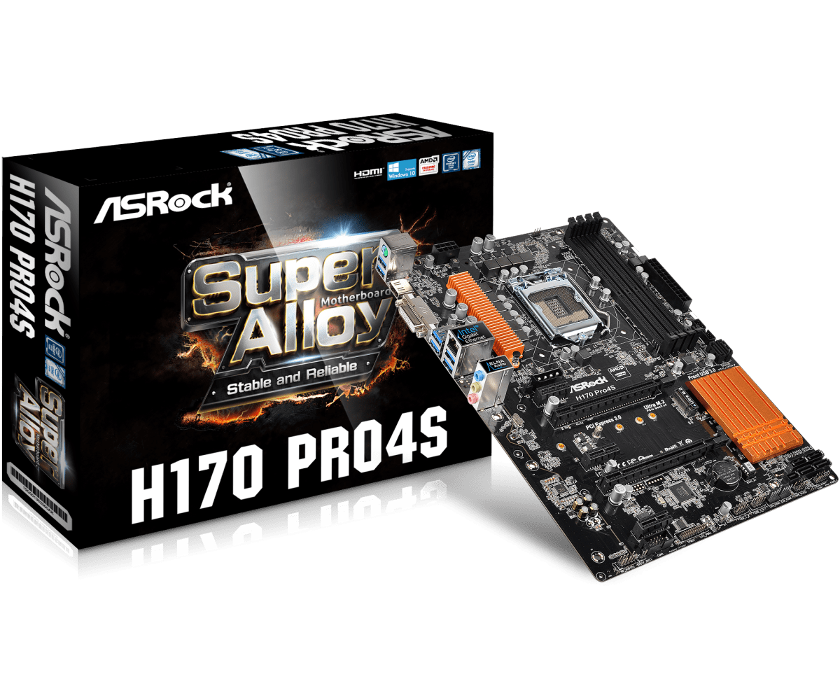 ASRock > H170 Pro4S