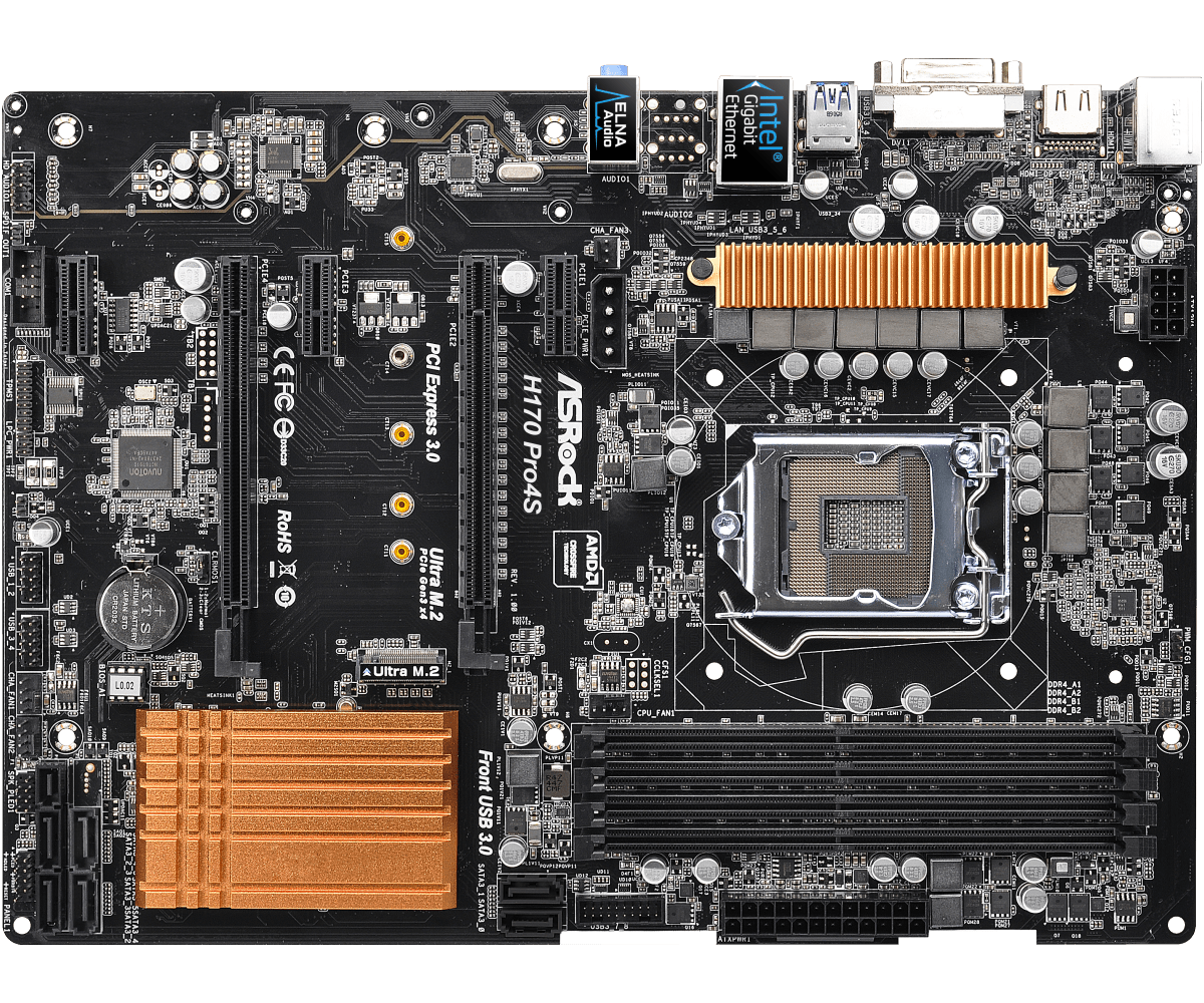 ASRock > H170 Pro4S